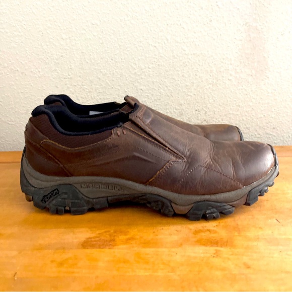 Merrell | Shoes | Merrell Moab Adventure Loafer Nubuck Vibram Soles ...